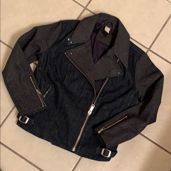 Levi's | Jackets & Coats | Rare Levis Perfecto Style Denim Jacket ...